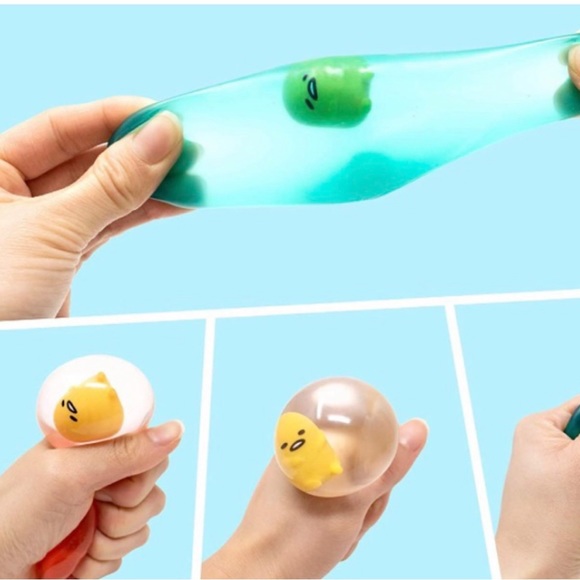 Toys | Gudetama Egg Shaped Splat Ball Sanario Hello Kitty And Friends ...